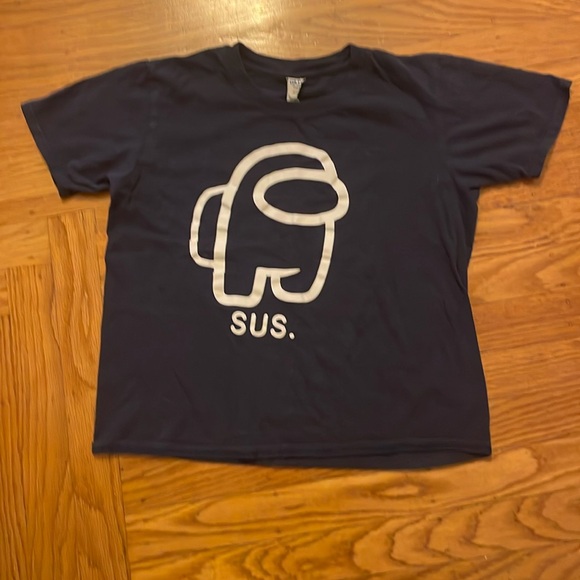 Gildan | Shirts & Tops | Among Us Sus Kids Gildan Tshirt Youth Large ...
